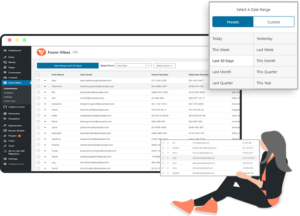 Form Vibes - Save your contact form data in database